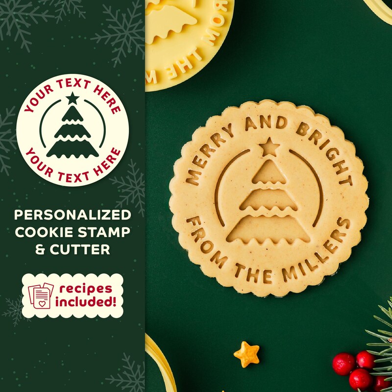 Personalized Cookie Stamp - Etsy