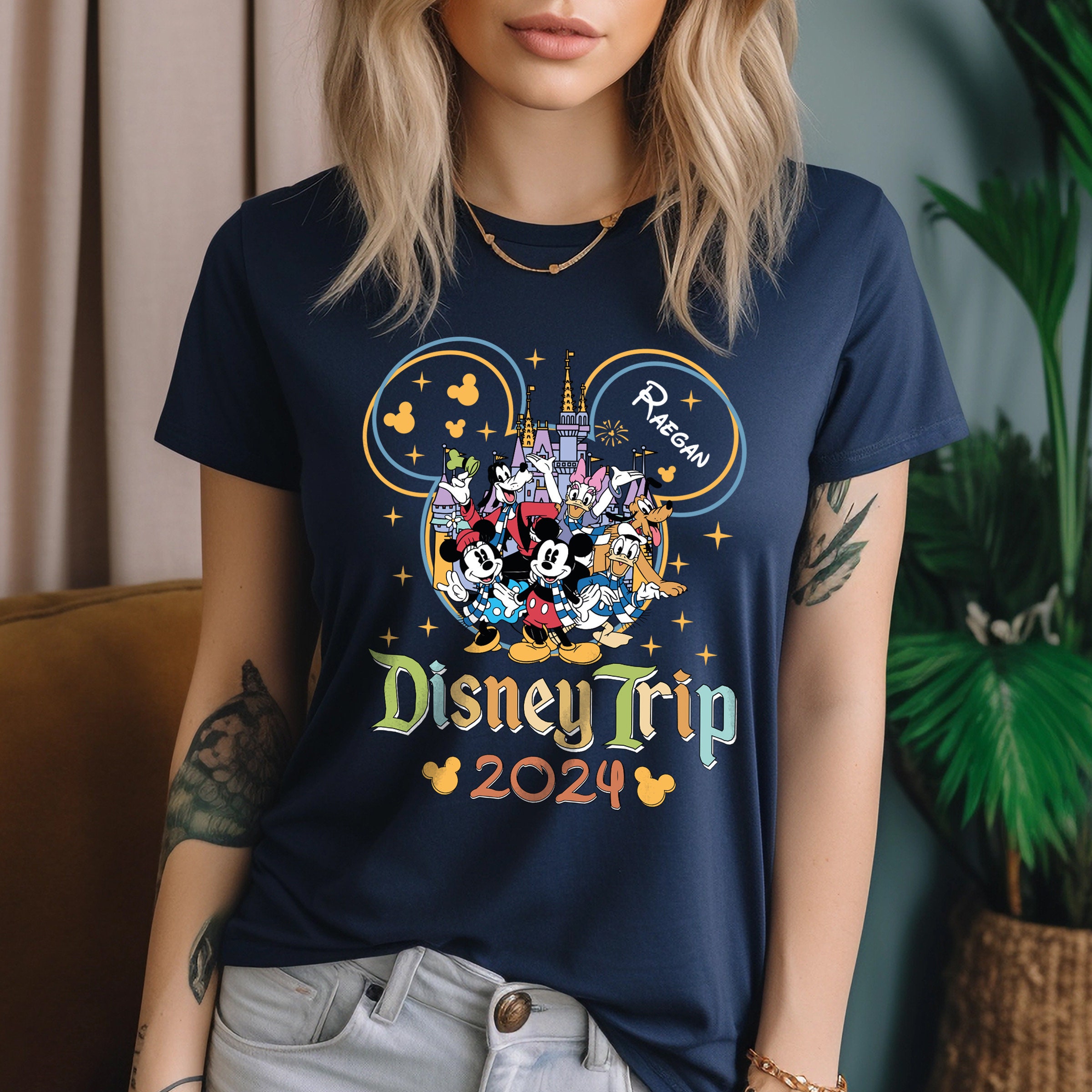 Disney Trip 2024 Shirts, Disneyworld Shirts, Disney Vacation T-shirt ...