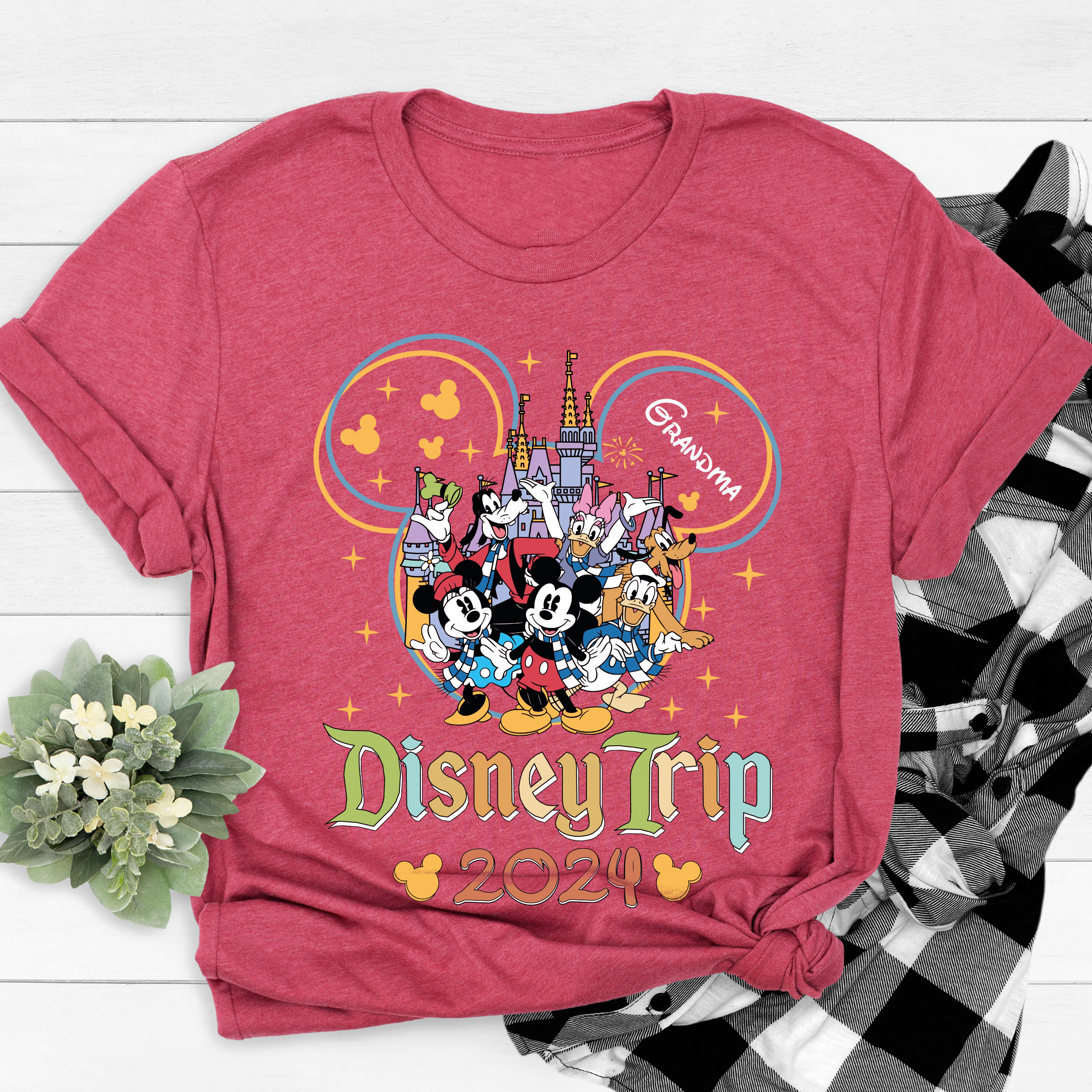 Disney Trip 2024 Shirts, Disneyworld Shirts, Disney Vacation T-shirt ...