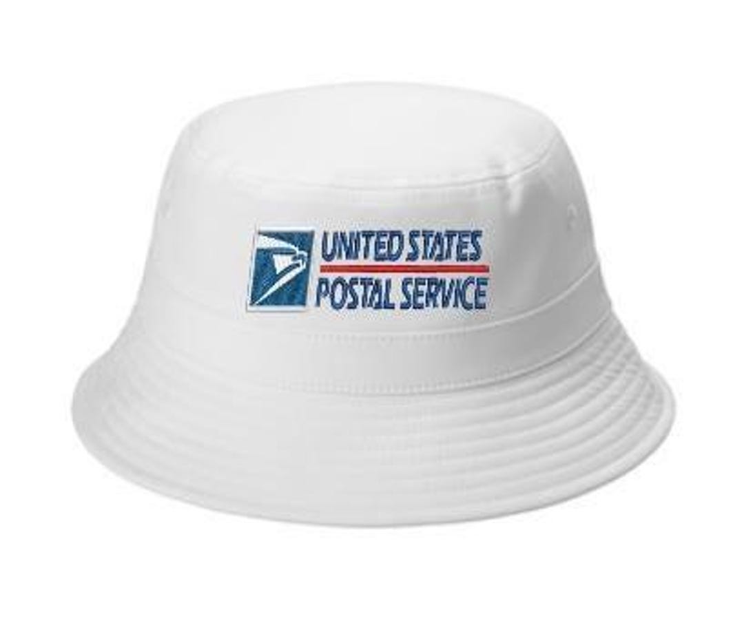 USPS Custom Embroidered Bucket Hat - Etsy