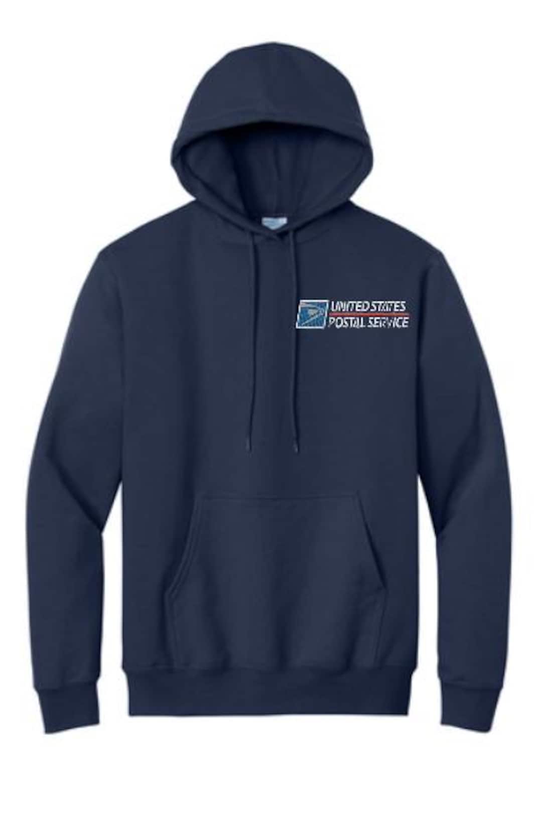 USPS Custom Embroidered Hooded Sweatshirt - Etsy