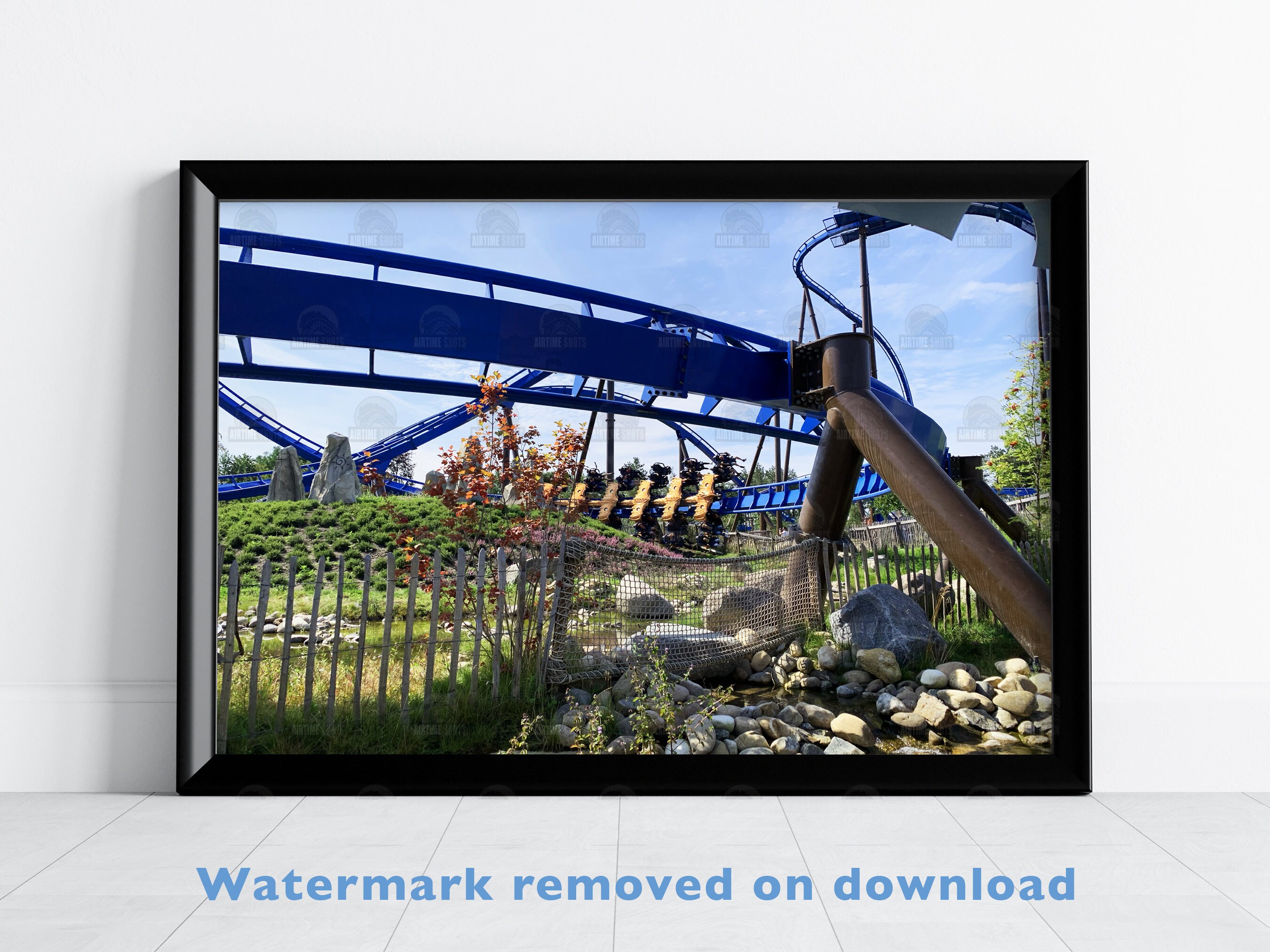 Wing Coaster Print – Theme Park Art, Netherlands (digital Download) - Etsy