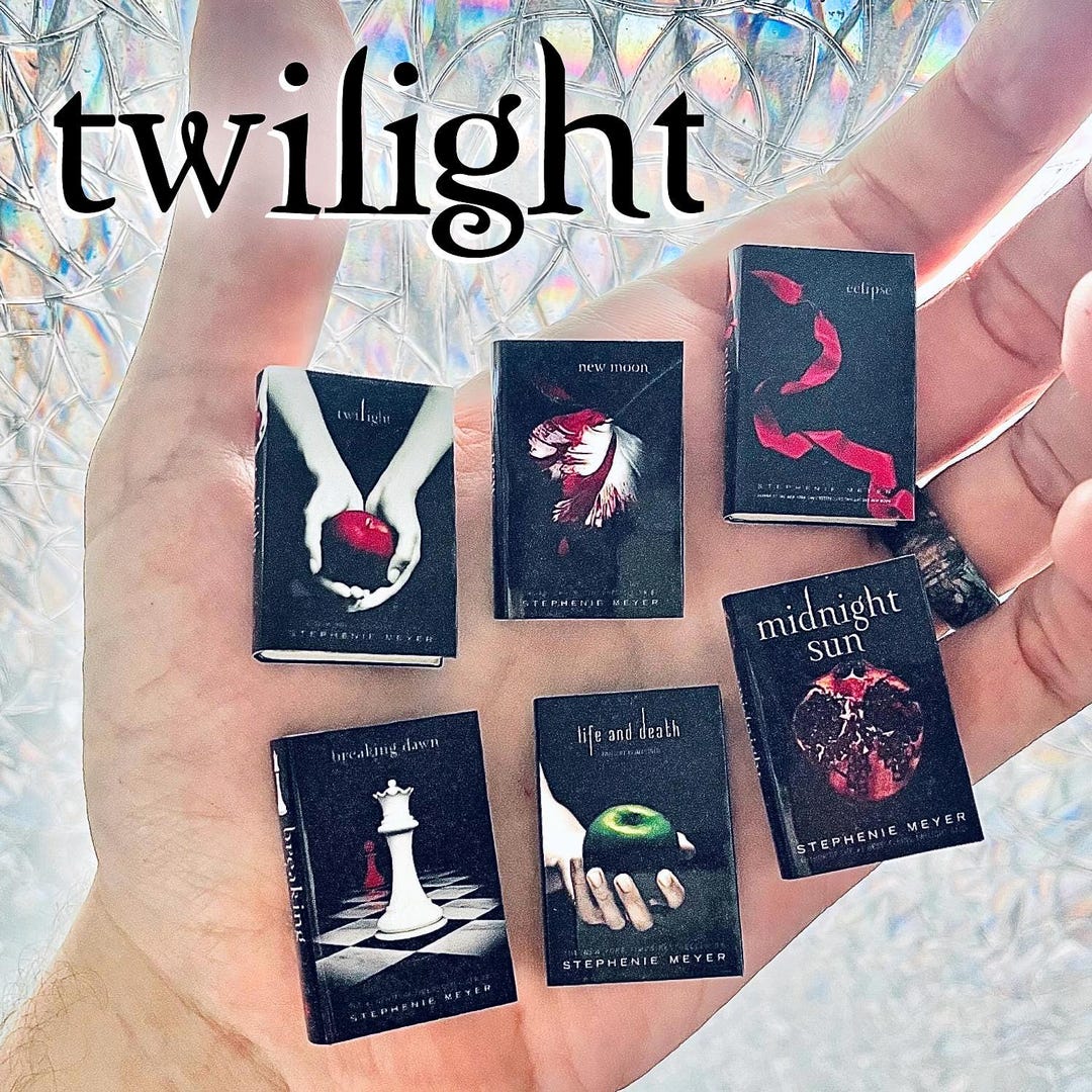 Twilight (complete Series) - Mini Book Magnets (6 Book Bundle) - Etsy