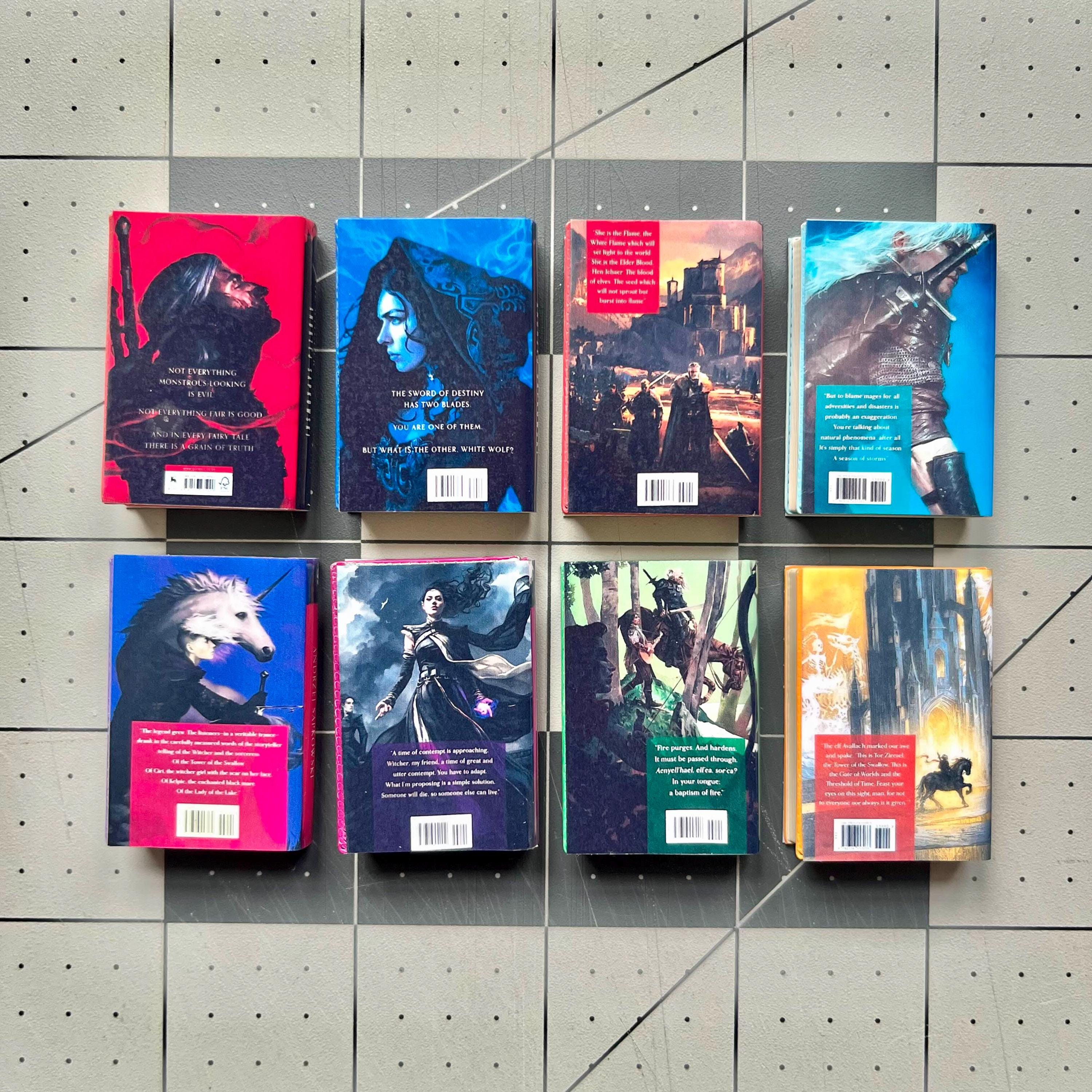 The Witcher Complete Series - Mini Book Magnets (8 Book Bundle) - Etsy