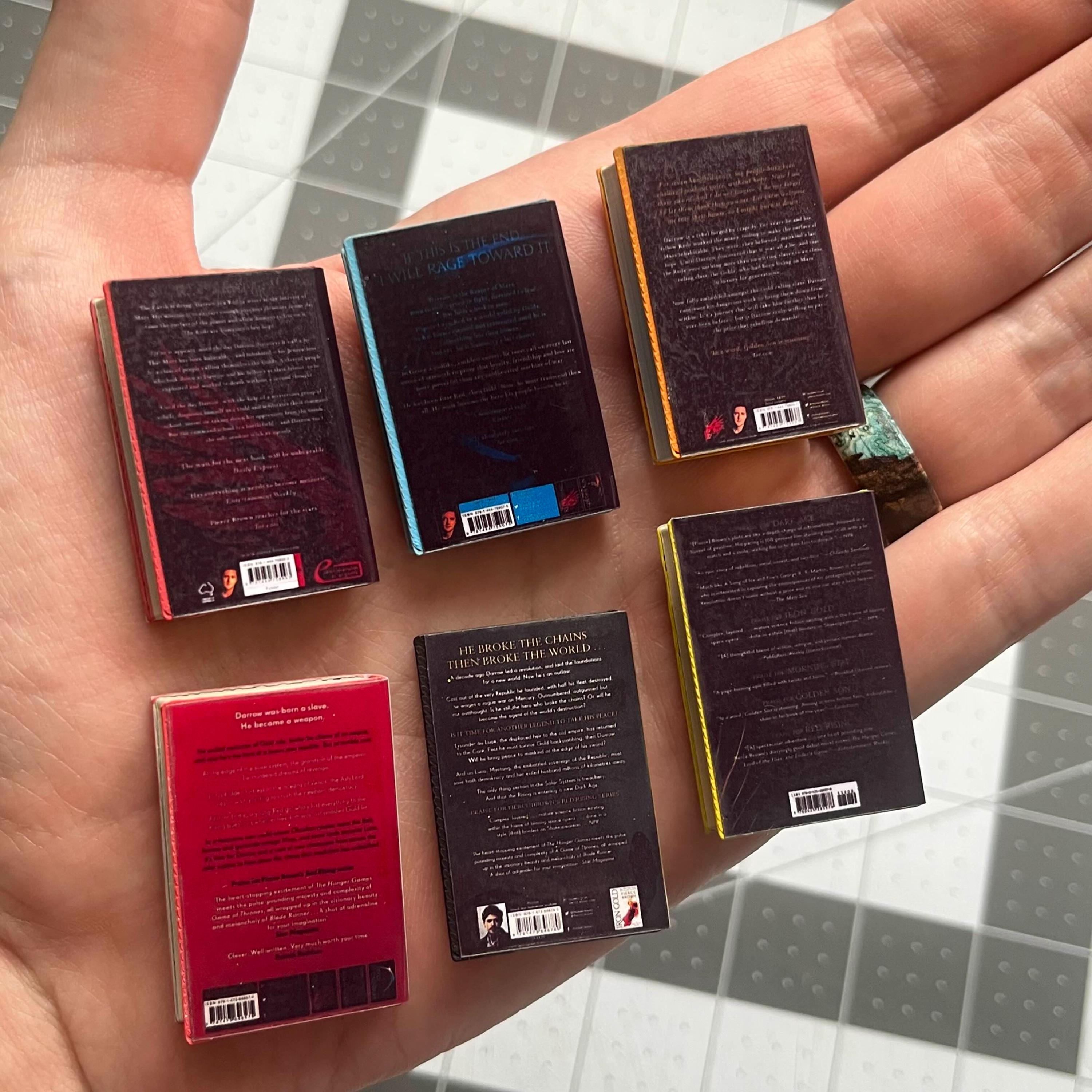 Red Rising (complete Series) - Mini Book Magnets (6 Book Bundle) - Etsy