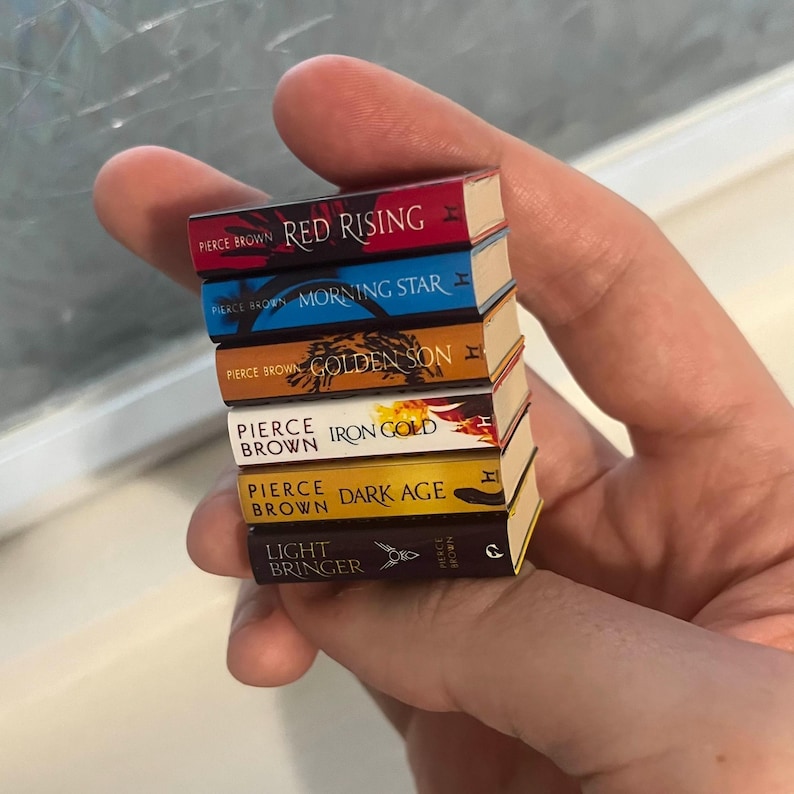 Red Rising (complete Series) - Mini Book Magnets (6 Book Bundle) - Etsy