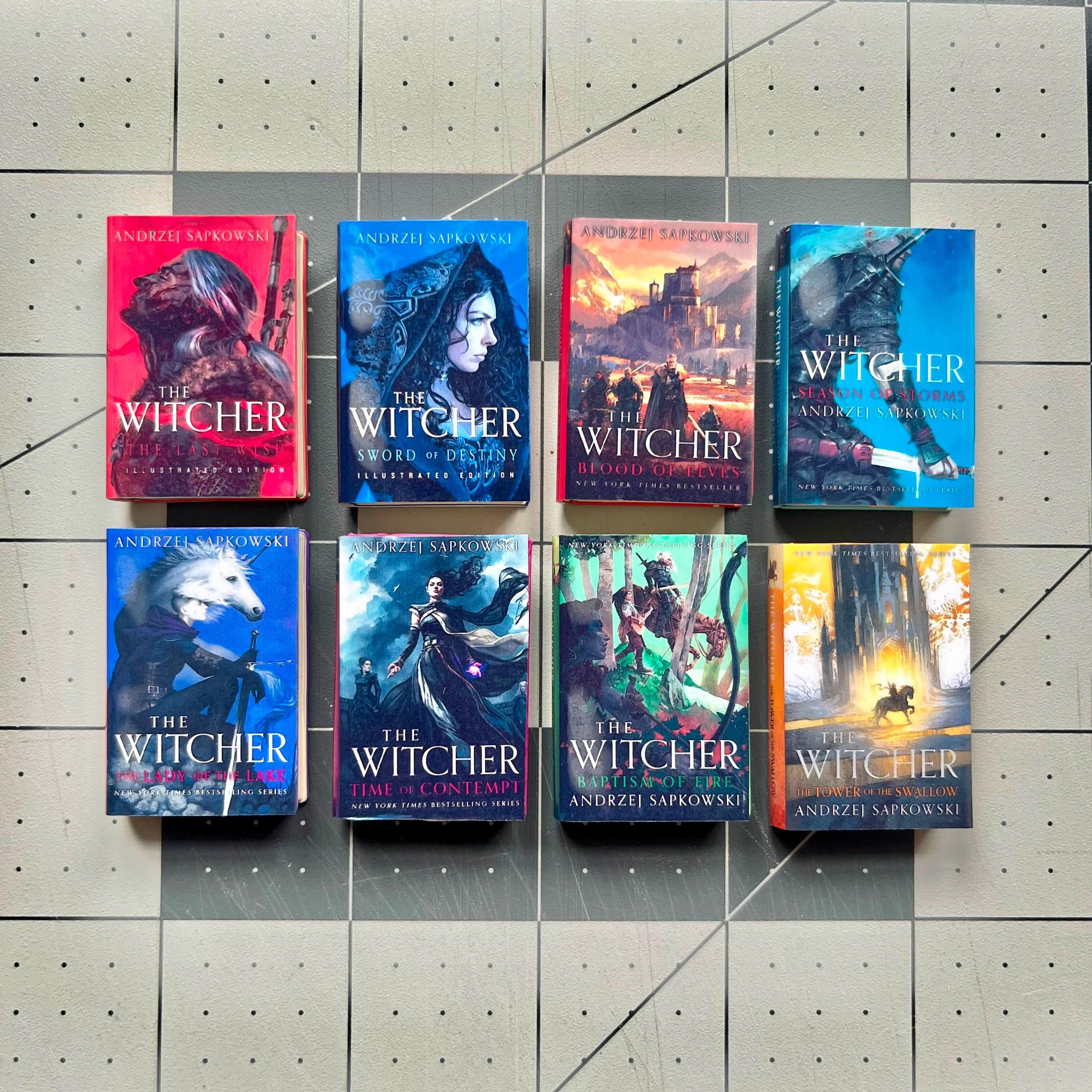 The Witcher Complete Series - Mini Book Magnets (8 Book Bundle) - Etsy