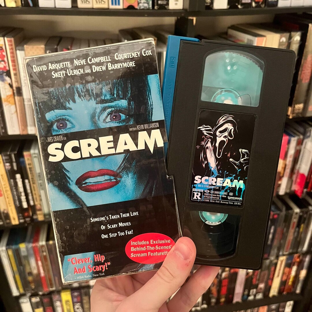 Custom "scream" VHS - Etsy