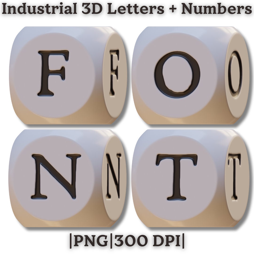 3D Font Dice Letters PNG Clipart, Boardgame Font, Sublimation Craft ...