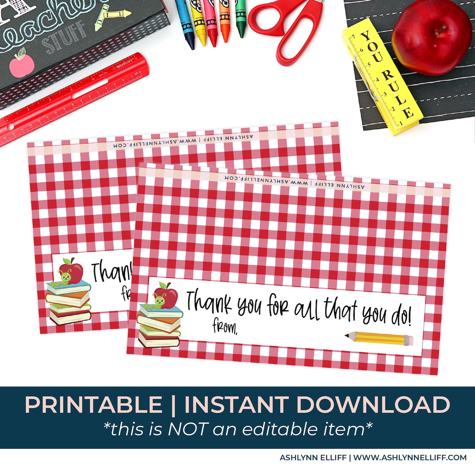 Printable Teacher Appreciation Goodie Bag Toppers | Teacher Treats ...