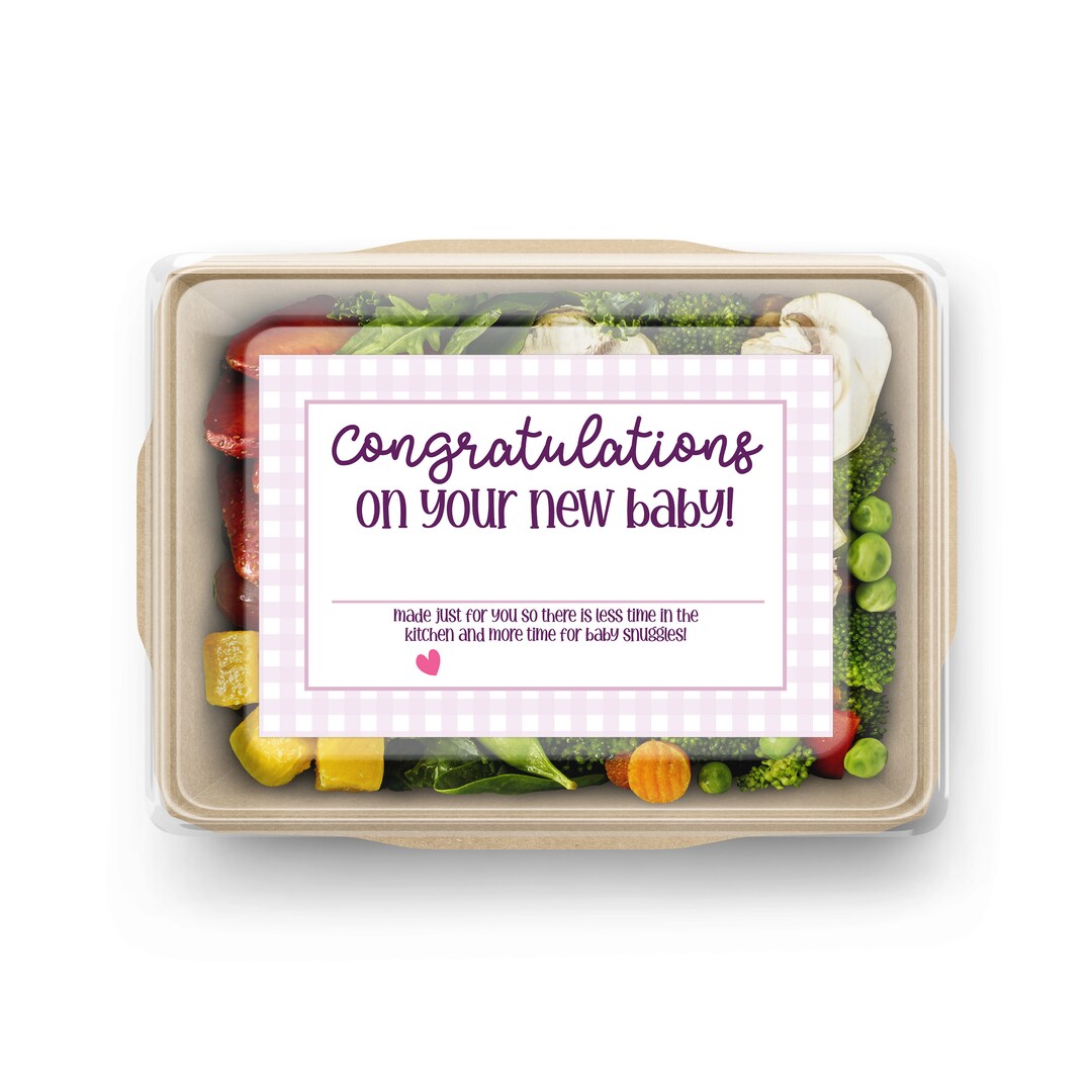 Printable instant Download New Baby Food Labels New Baby Food Labels ...