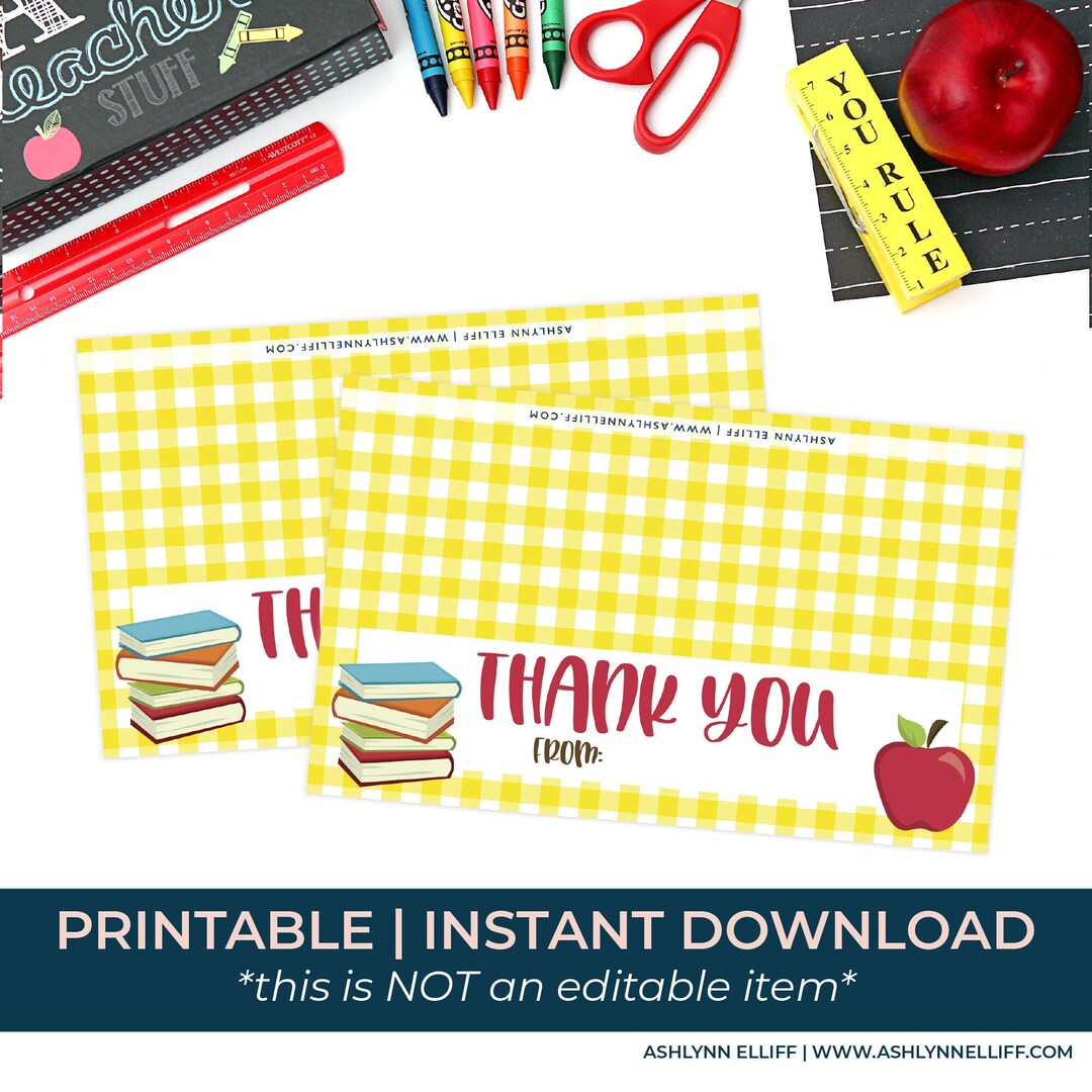 Printable Teacher Appreciation Goodie Bag Toppers | Teacher Treats ...