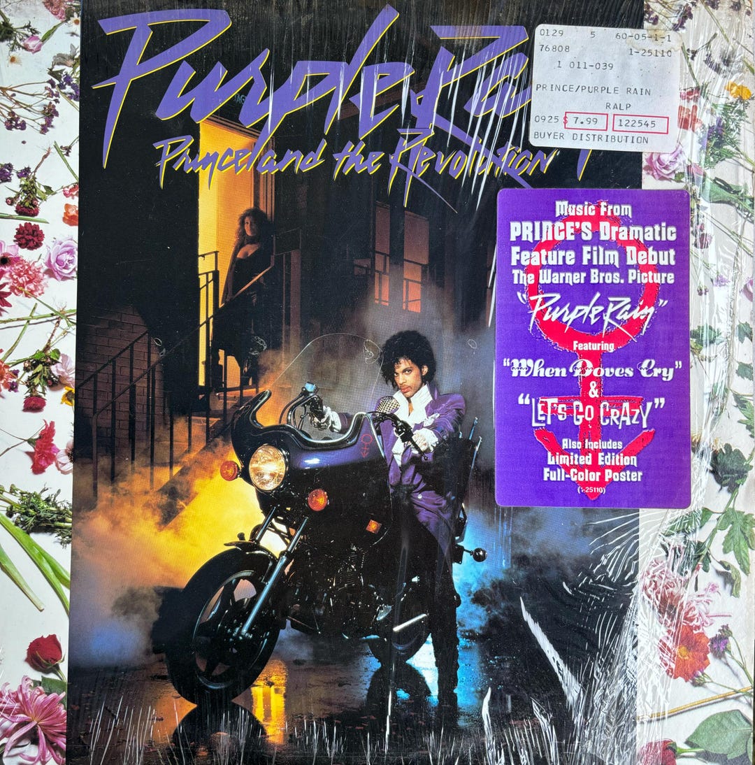 Prince: Purple Rain Orginal Vinyl Record - Etsy