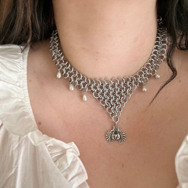 Chainmail Necklace - Etsy