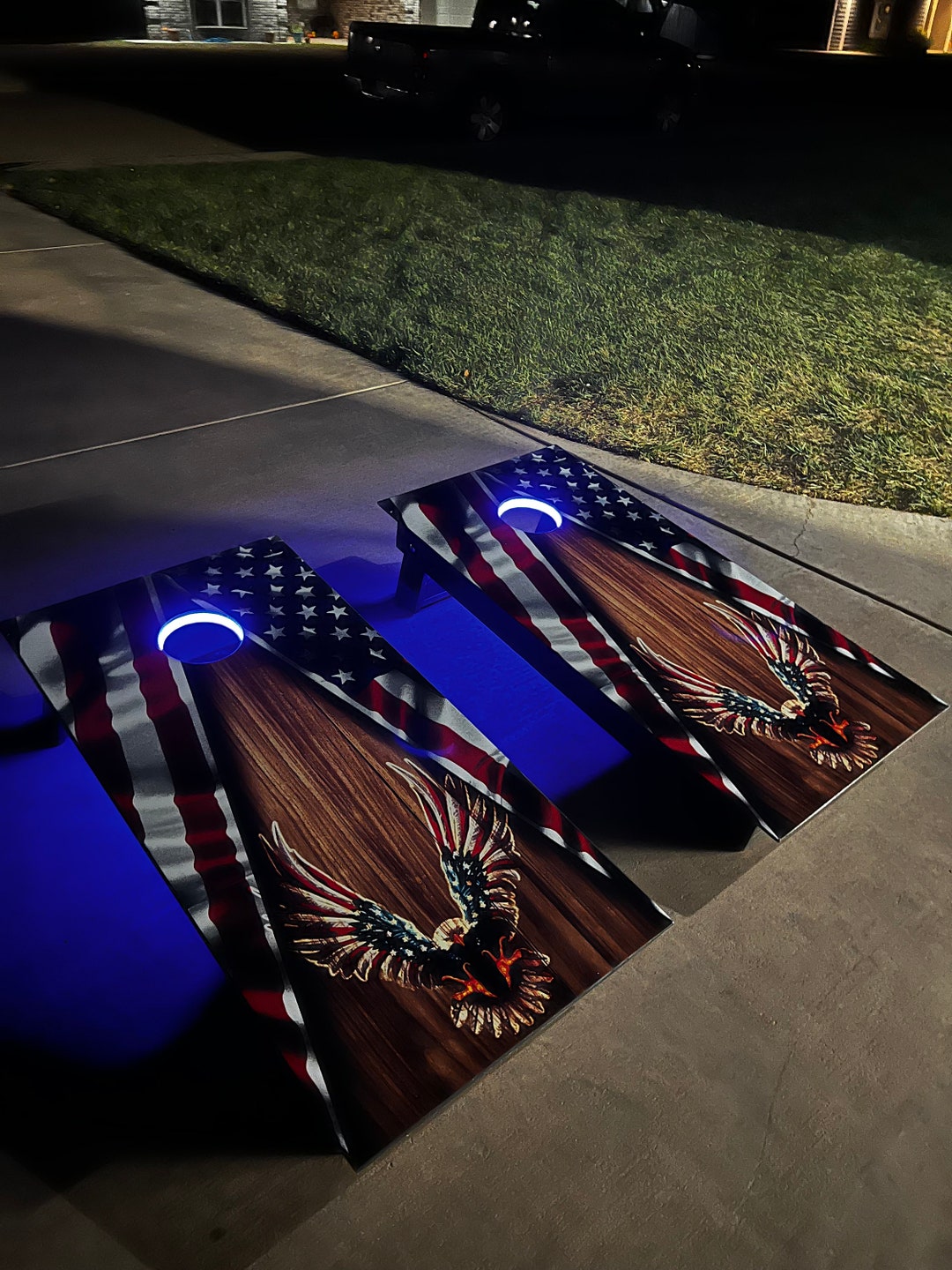 Custom Made Cornhole Boards - Etsy