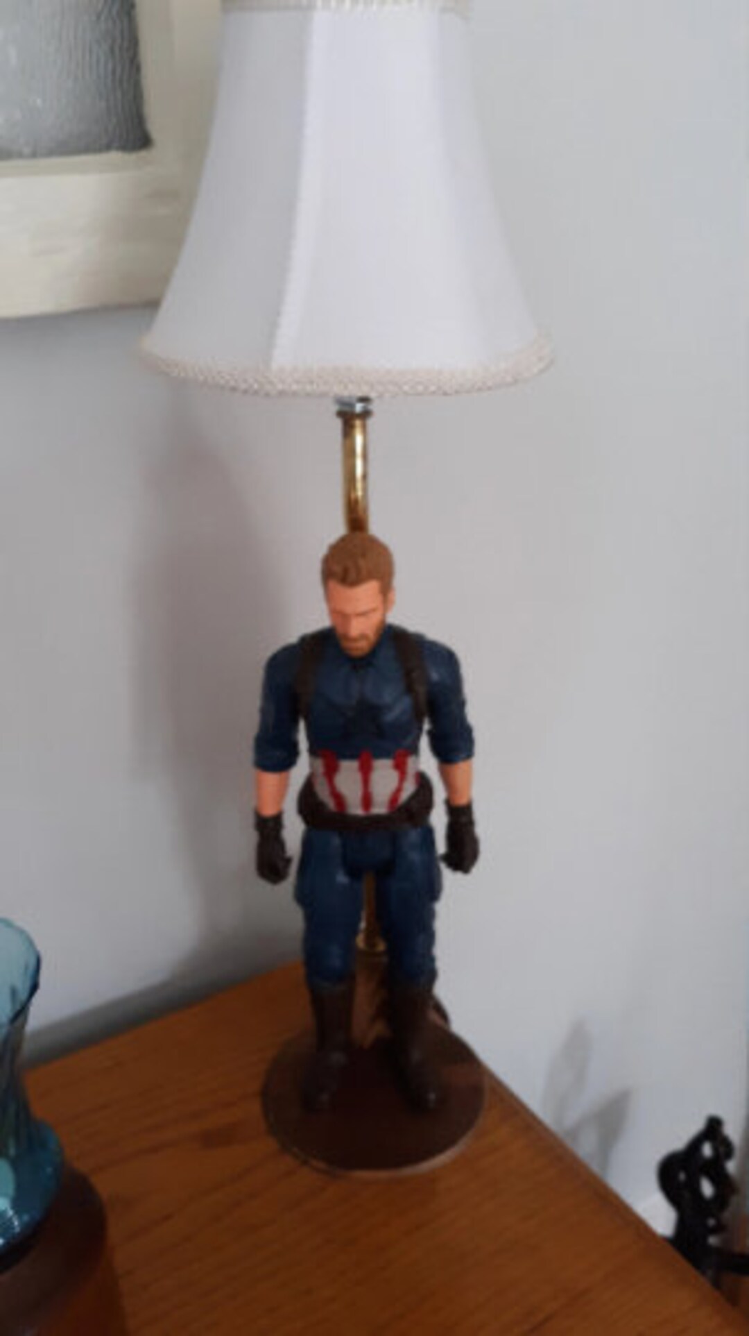 Captain America Light Fixture - Etsy