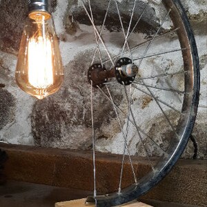 Bike Rim Lamp Light Fixture - Etsy