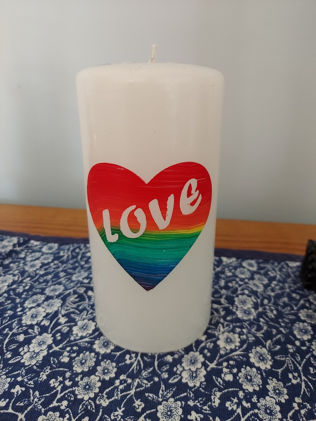 LGBTQ+ Pride Rainbow Candles - Etsy
