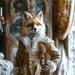 Mr Foxy Fox Instant Download Antique Vintage Clothing Victorian Boho ...