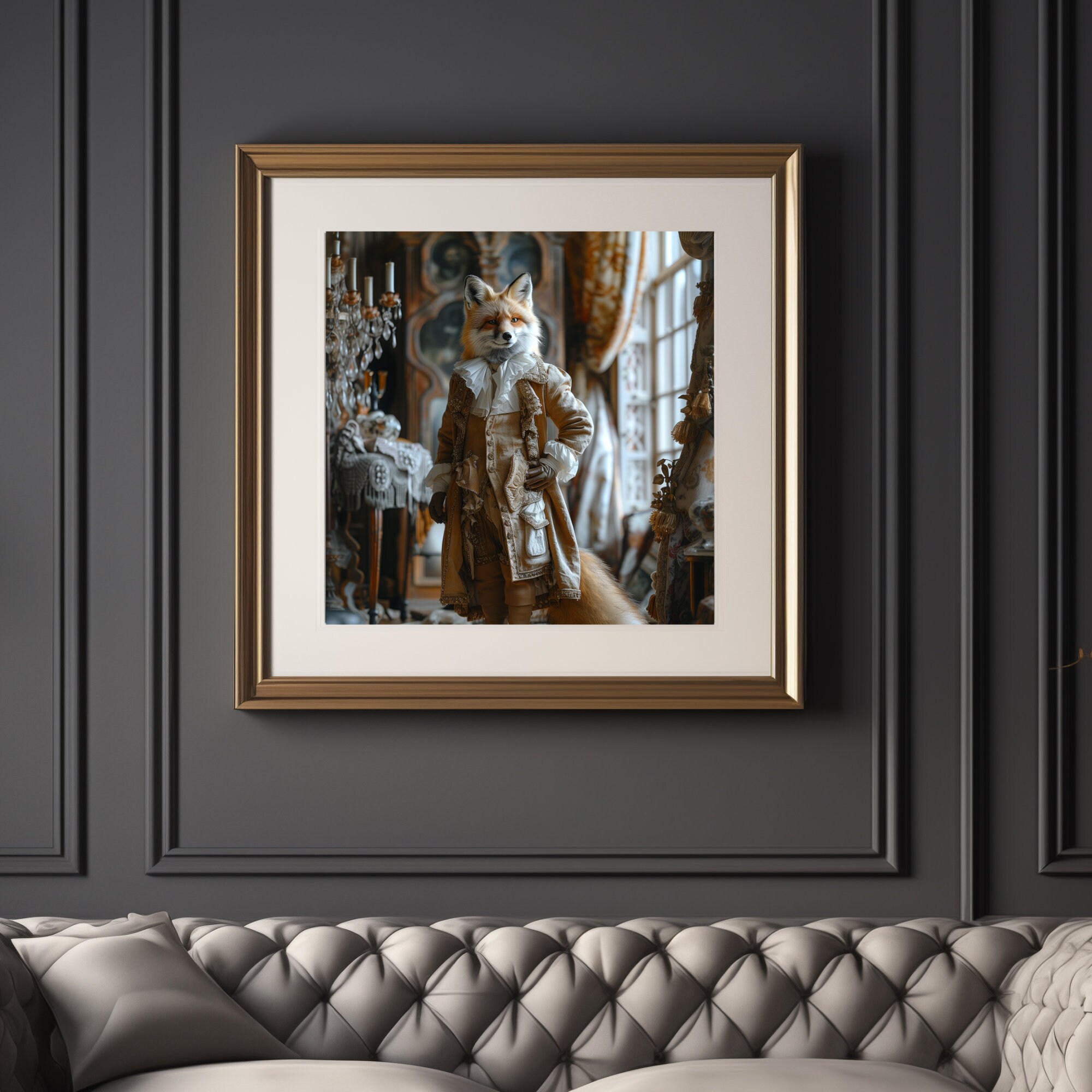 Mr Foxy Fox Instant Download Antique Vintage Clothing Victorian Boho ...