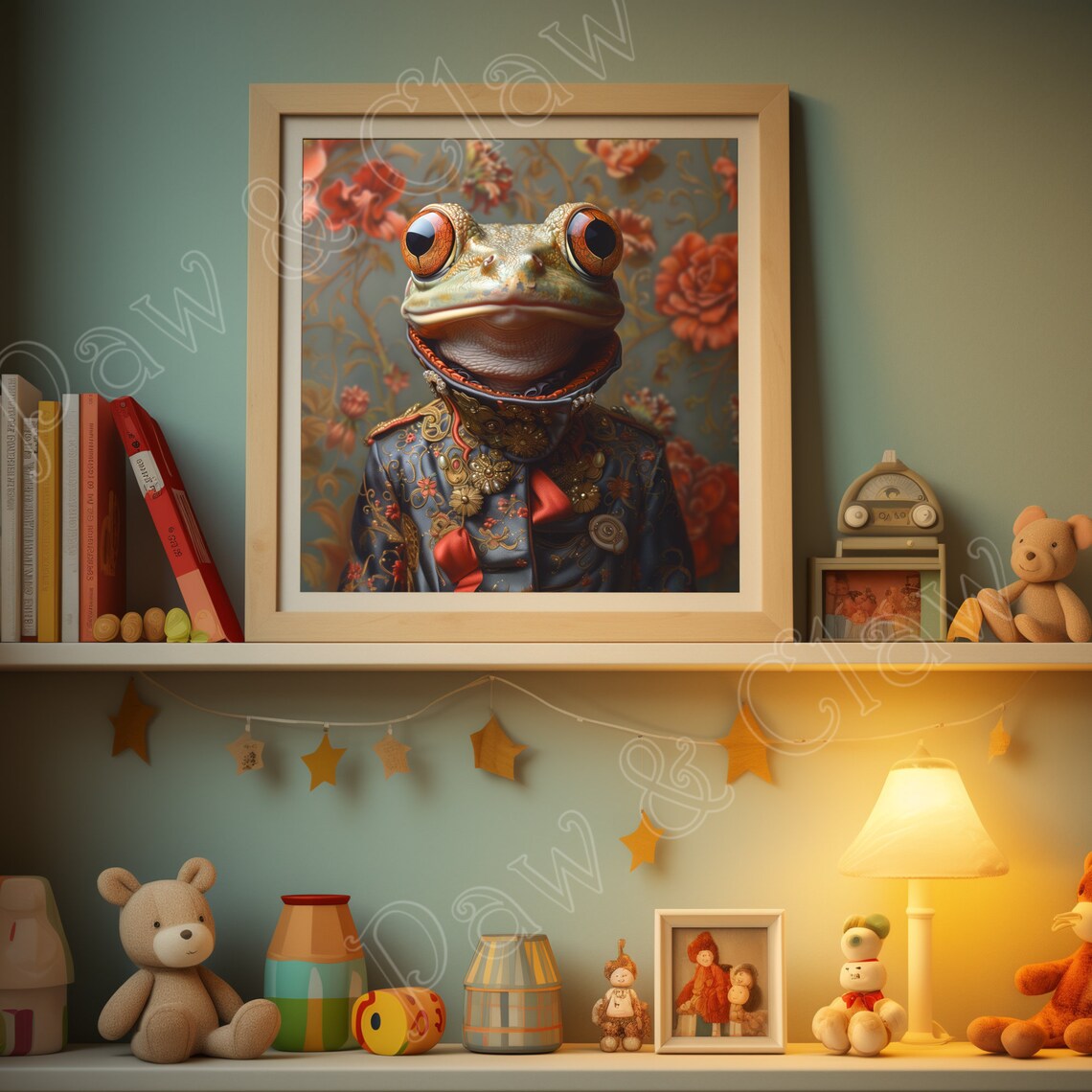 The Frog Prince Vintage Victorian Style Costume Instant Digital ...