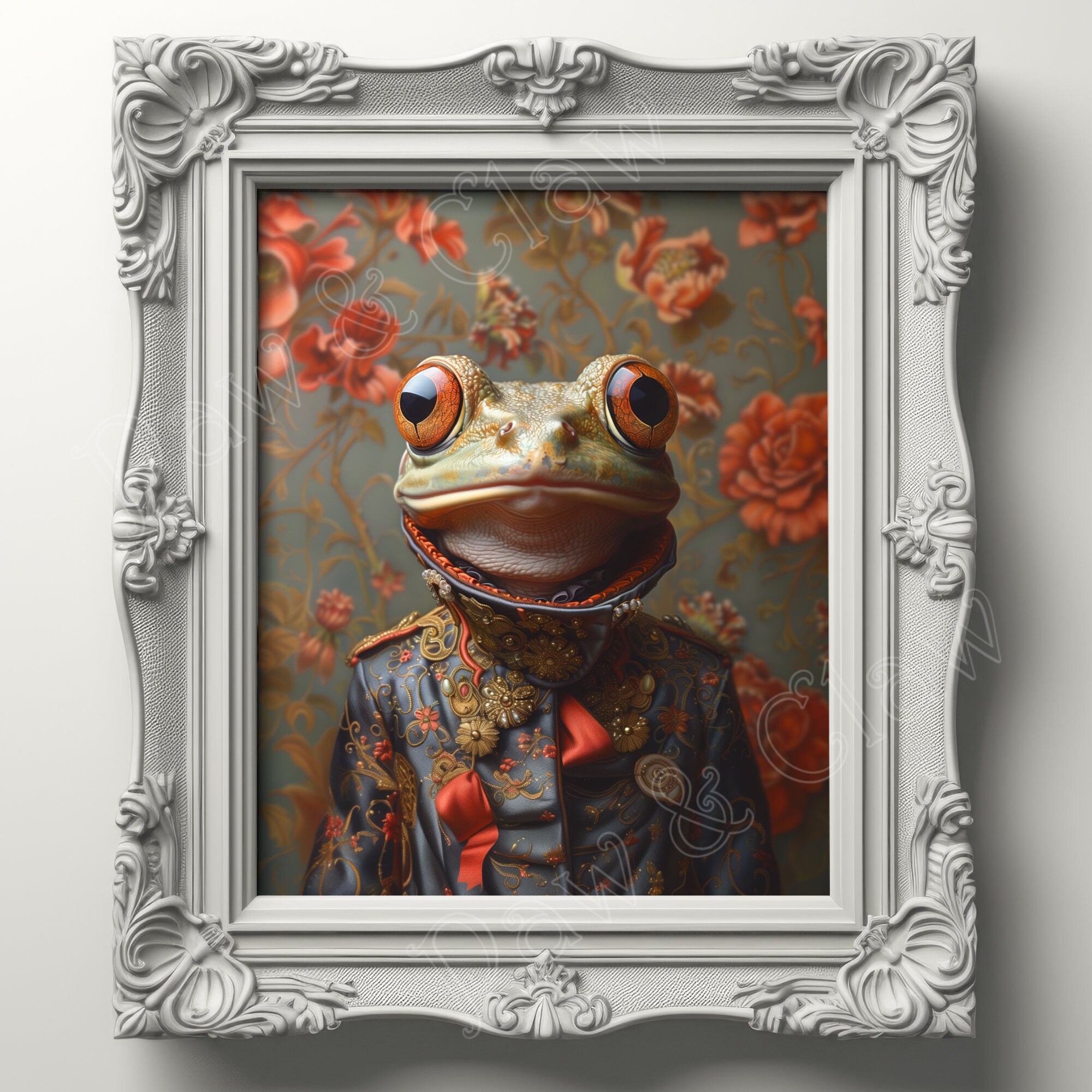 The Frog Prince Vintage Victorian Style Costume Instant Digital ...