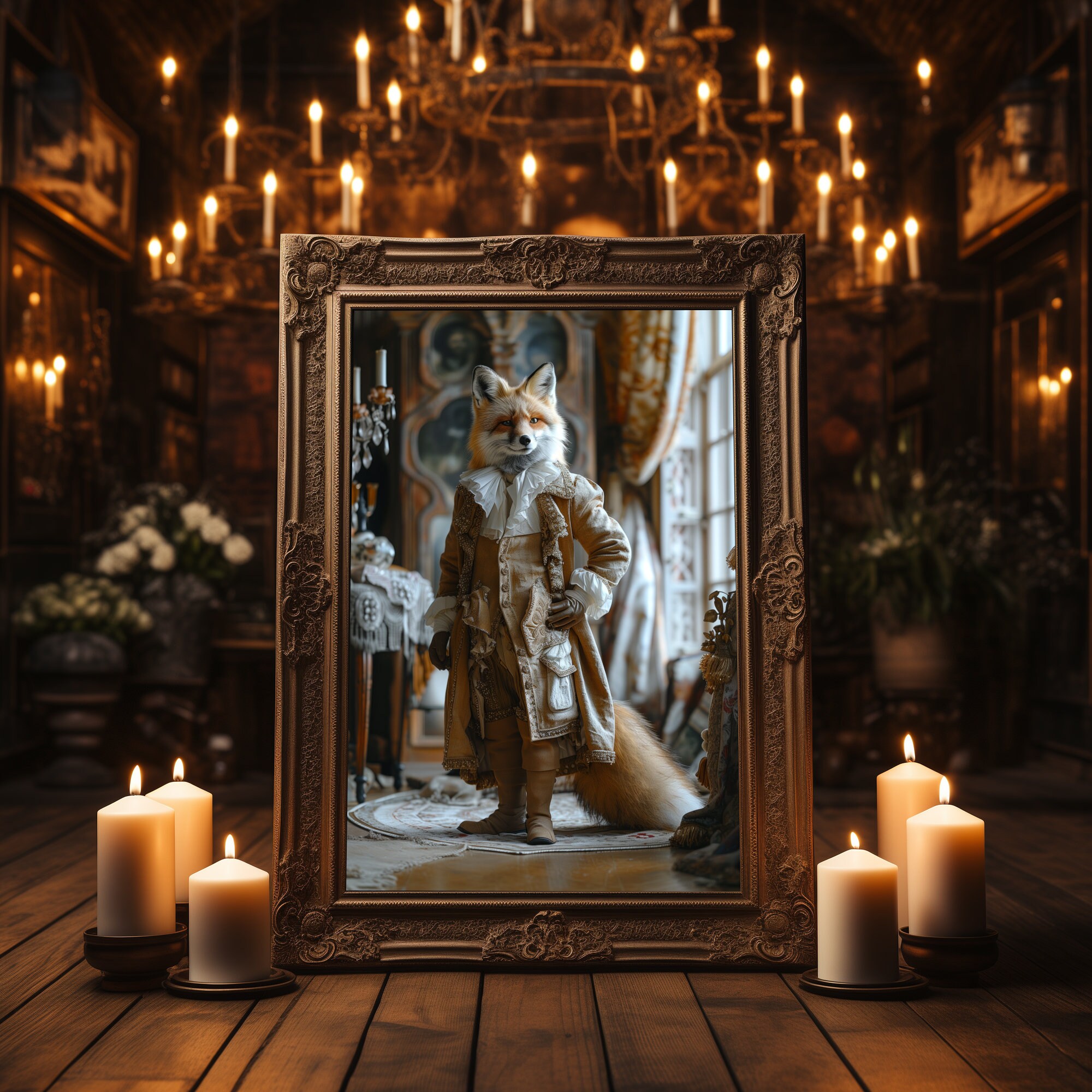 Mr Foxy Fox Instant Download Antique Vintage Clothing Victorian Boho ...