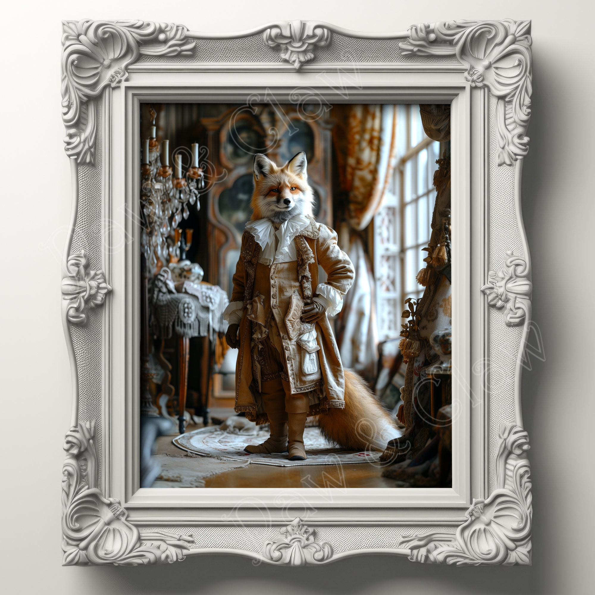 Mr Foxy Fox Instant Download Antique Vintage Clothing Victorian Boho ...