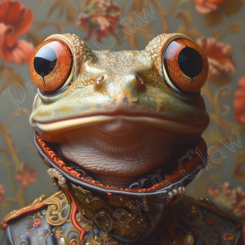 The Frog Prince Vintage Victorian Style Costume Instant Digital ...