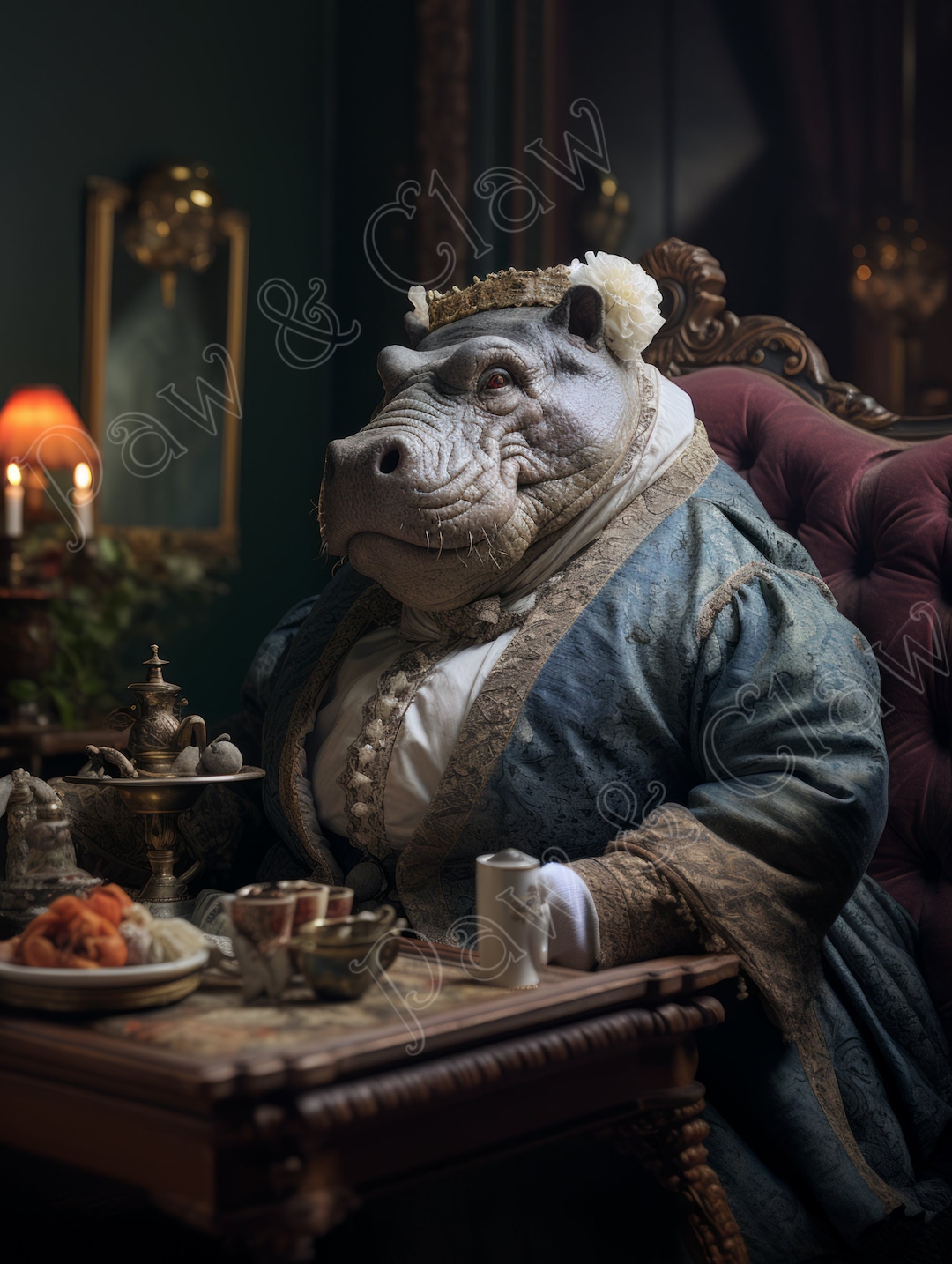 Miss Hippopotamus Digital Download Antique Vintage Victorian Clothes ...