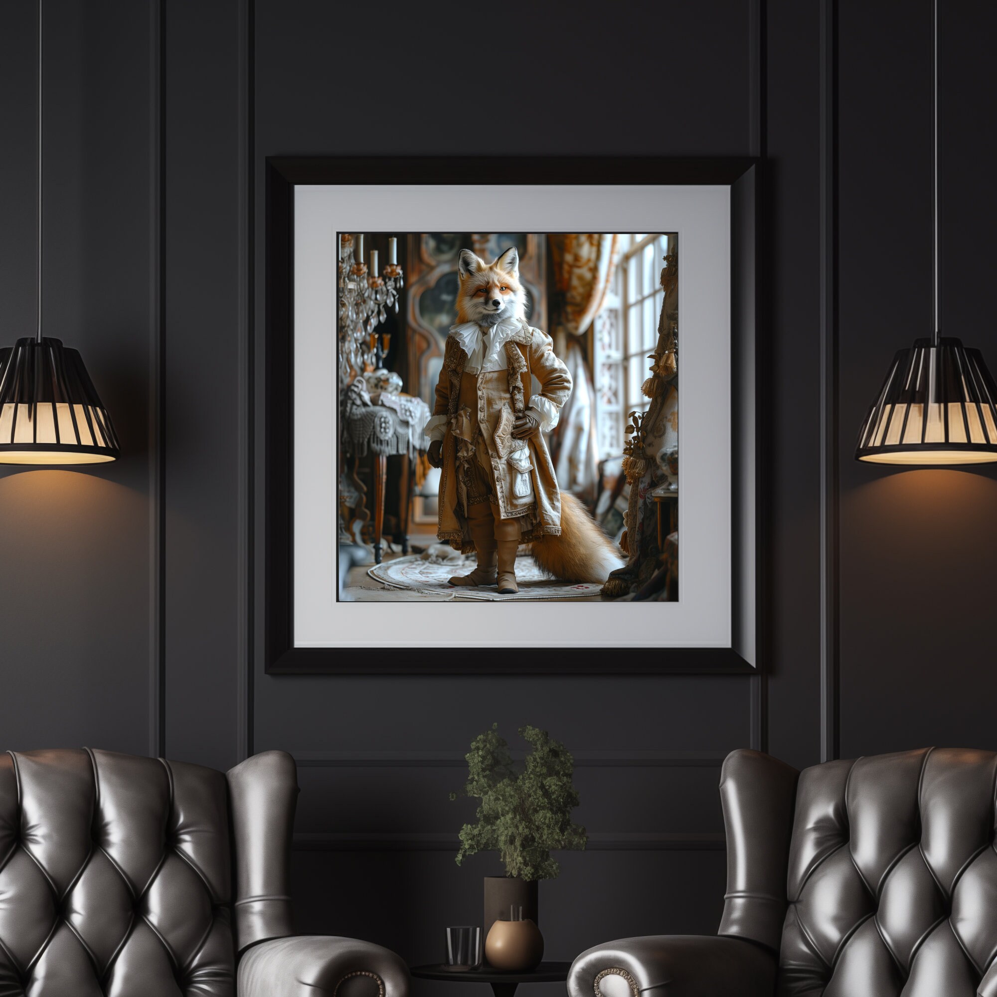 Mr Foxy Fox Instant Download Antique Vintage Clothing Victorian Boho ...