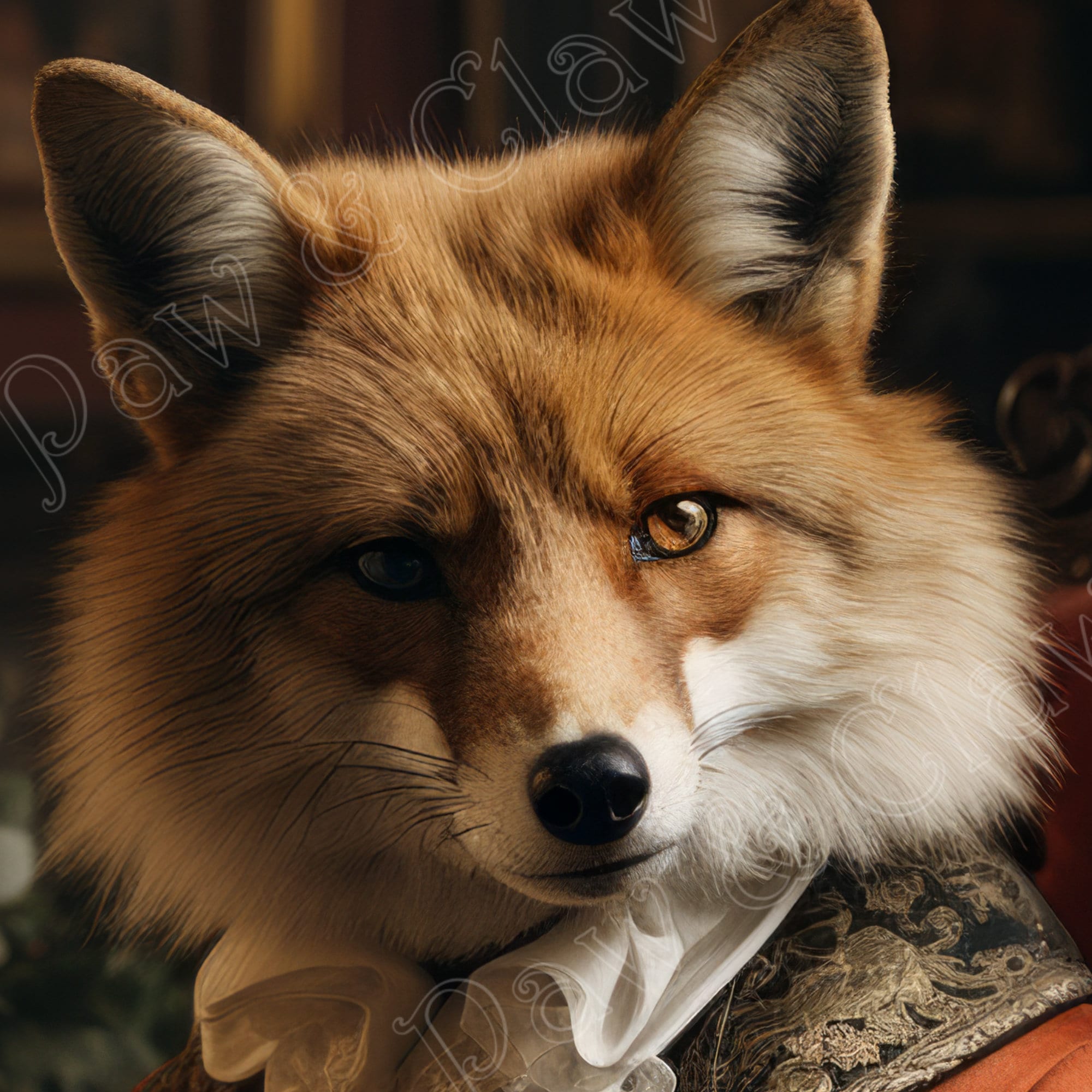 The Gentleman Fox. Digital Download, Antique Vintage Victorian Clothing ...