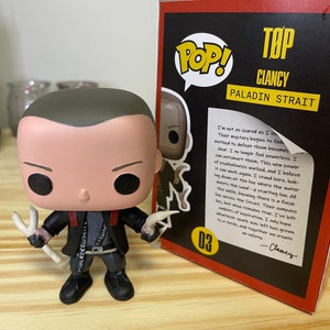 CLANCY Paladin Strait \fan Art Funkø Figure \twenty One Pilots - Custom ...
