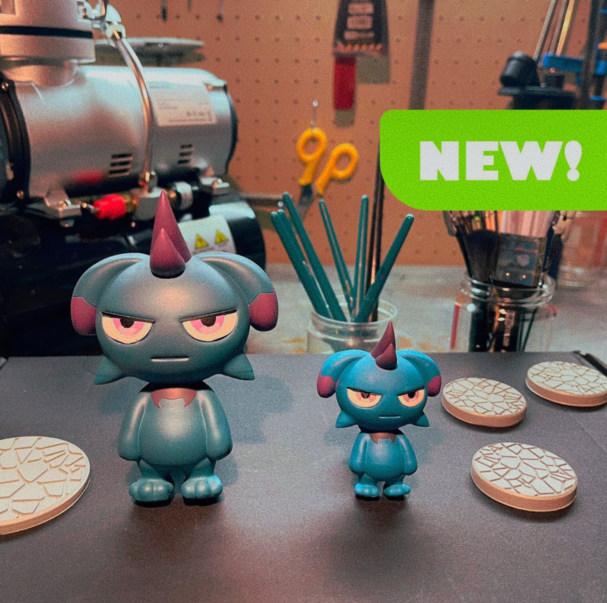 Palworld Figure Hand Painted / Depresso - Etsy