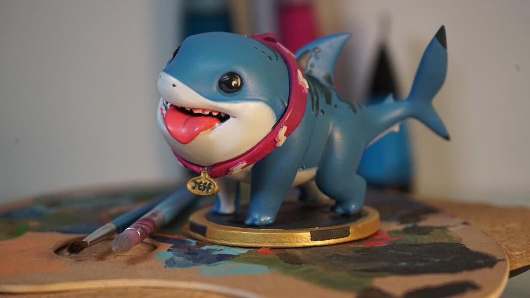 JEFF Figure / Marvel Rivals Fan Art - Etsy