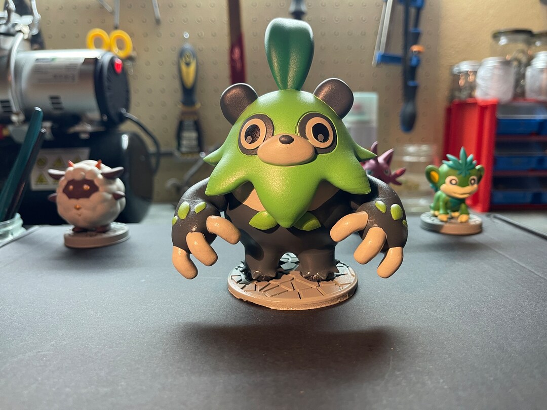 Palworld Figure / Mossanda / Hand Painted - Etsy UK