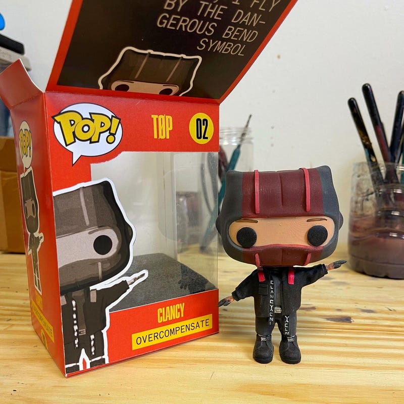 Twenty One Pilots Clancy Mask - Etsy