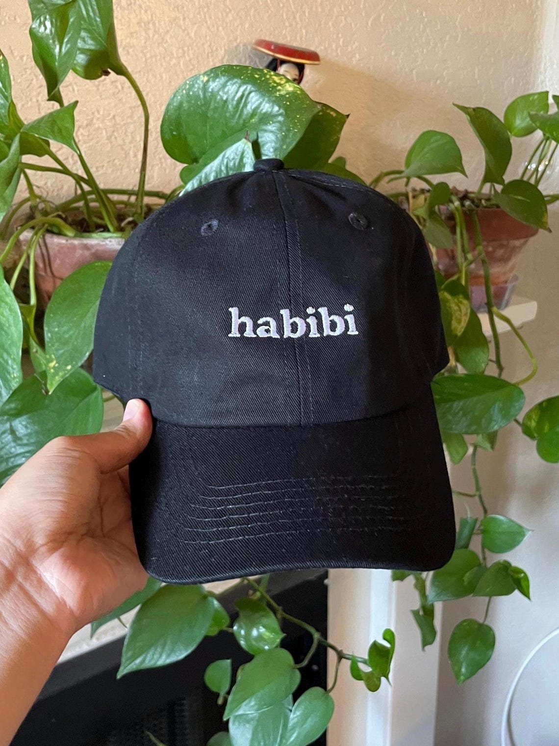 Habibi Baseball Cap Habibti Hat for Men and Women Arabic Cap Arab ...
