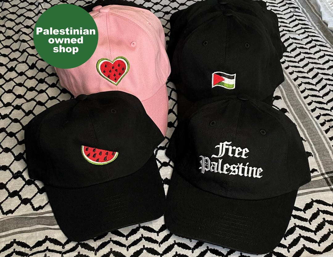 Free Palestine Baseball Cap Palestine Hat Black Cotton Baseball Cap ...