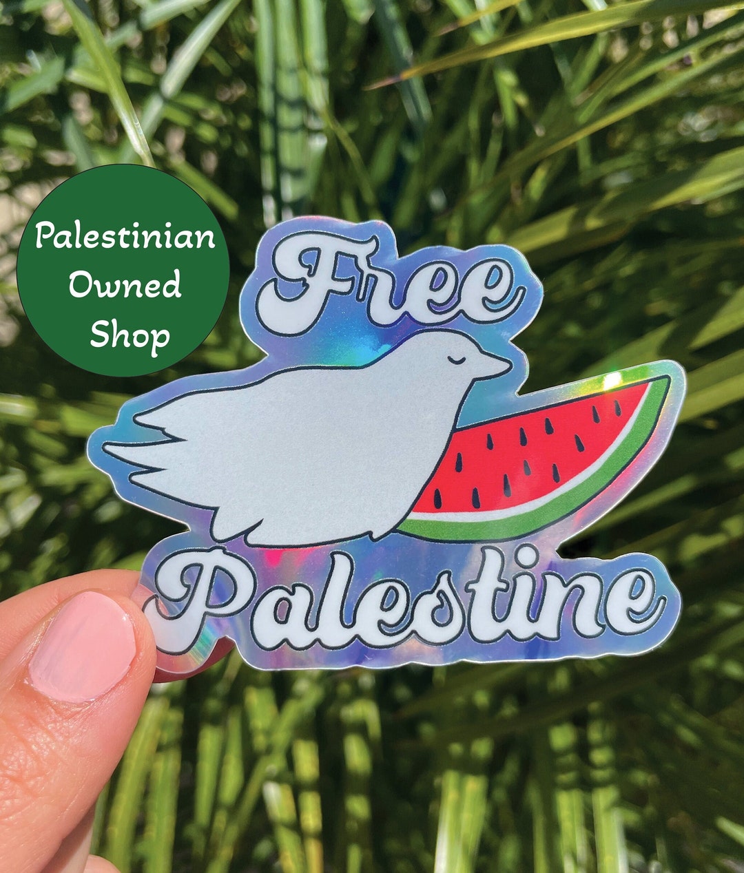 Palestine Sticker Free Palestine Sticker Water Proof Vinyl Palestinian ...