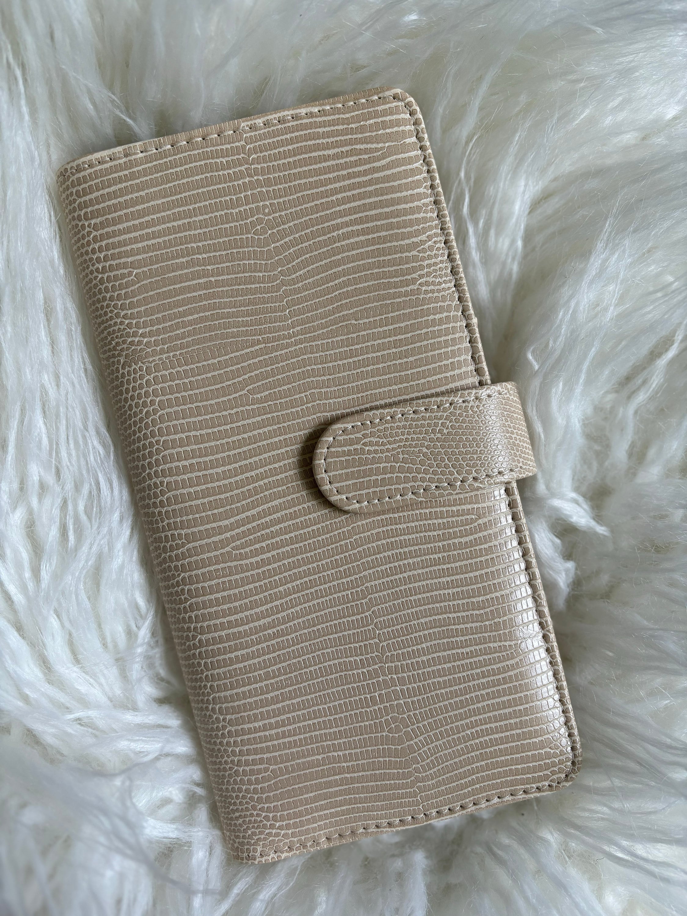 A6 Slim Lux Wallet | Ring-less | Cash Envelope System | Gold Hardware ...