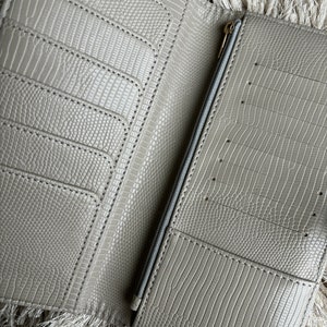A6 Slim Lux Wallet | Ring-less | Cash Envelope System | Gold Hardware ...