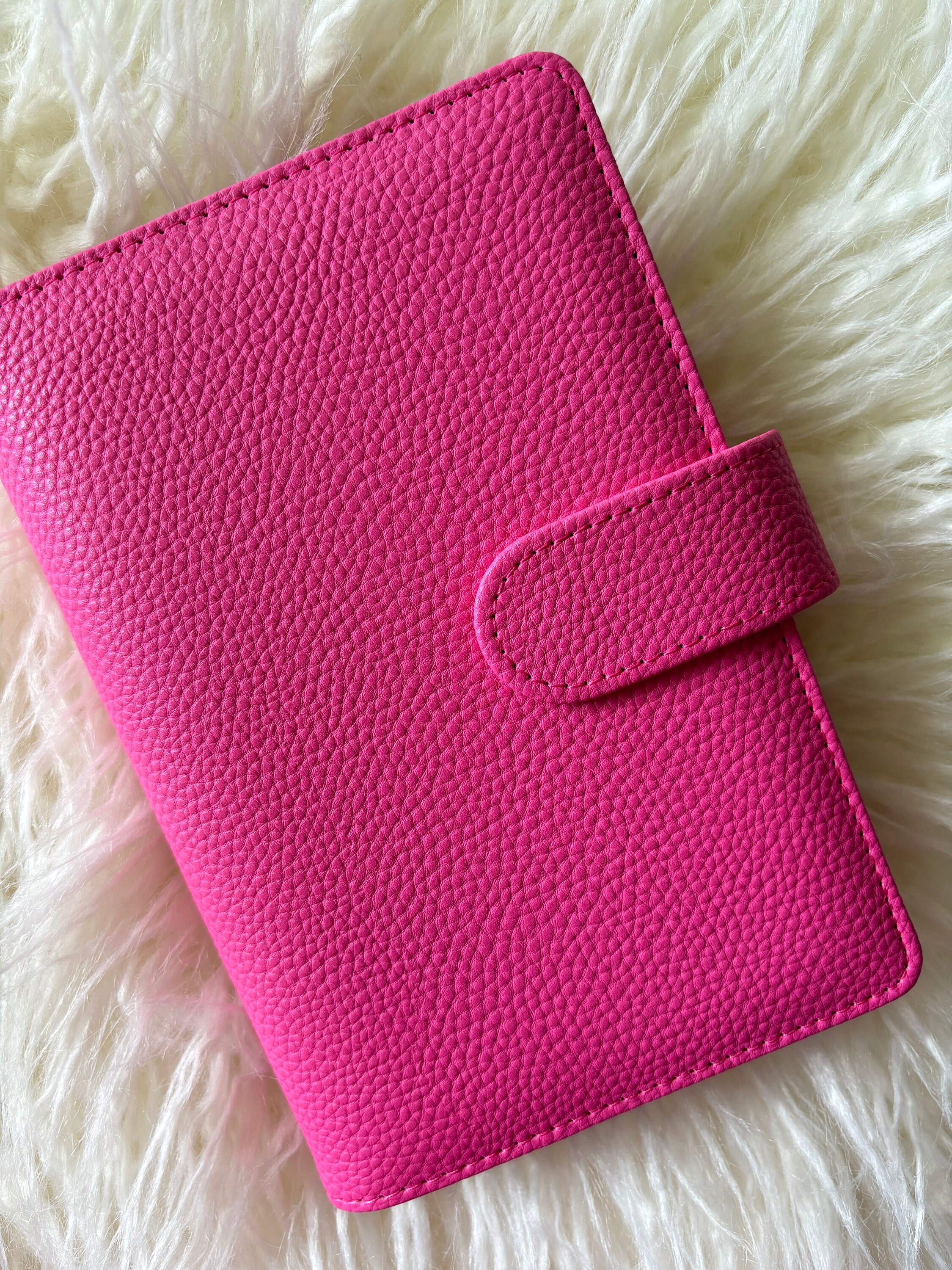 New A6 Pebble Collection Binder Gold Hardware Cash Budgeting A6 Planner ...