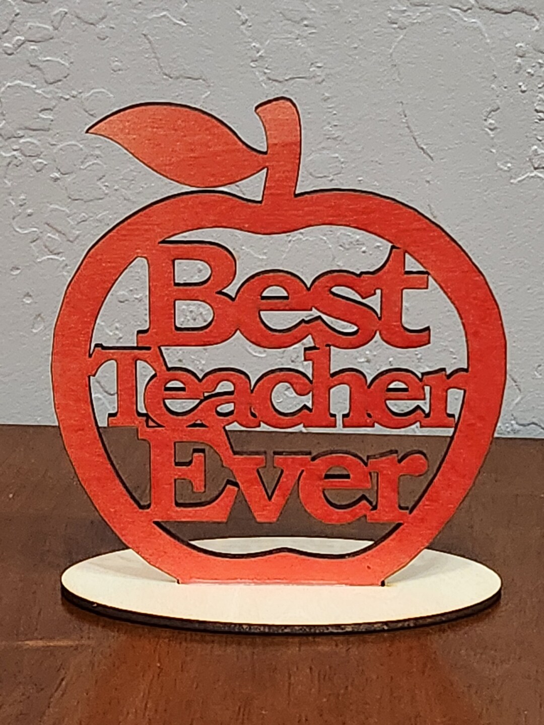 Wood Teacher Appreciation - Etsy