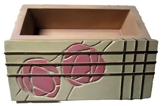 The Mackintosh Collection Glasgow Rose inspired Ivory… - Gem