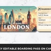Nashville Boarding Pass, Trip Surprise, Plane Ticket Template, Boarding ...