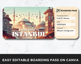 Milan Plane Ticket Template, Boarding Pass Ticket Template, Flight ...