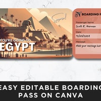 Québec Boarding Pass, Trip Surprise, Plane Ticket Template, Airplane ...