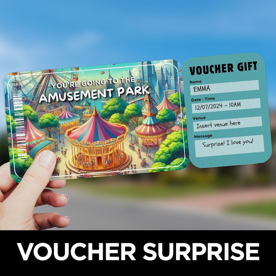 Amusement Park Tickets, Theme Park Ticket, Theme Park Passes, Admission ...