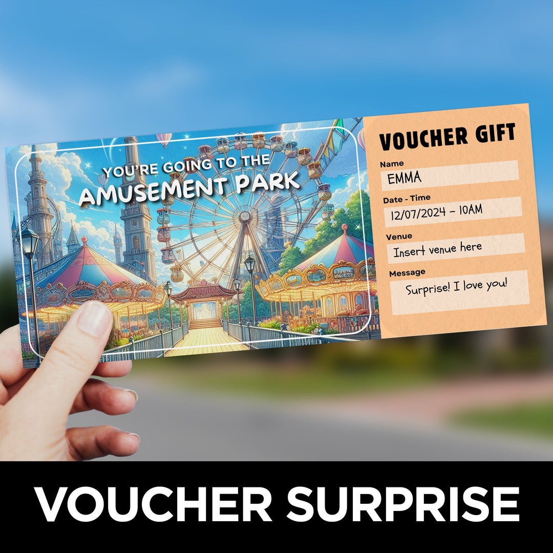 Amusement Park Tickets, Theme Park Ticket, Theme Park Passes, Admission ...